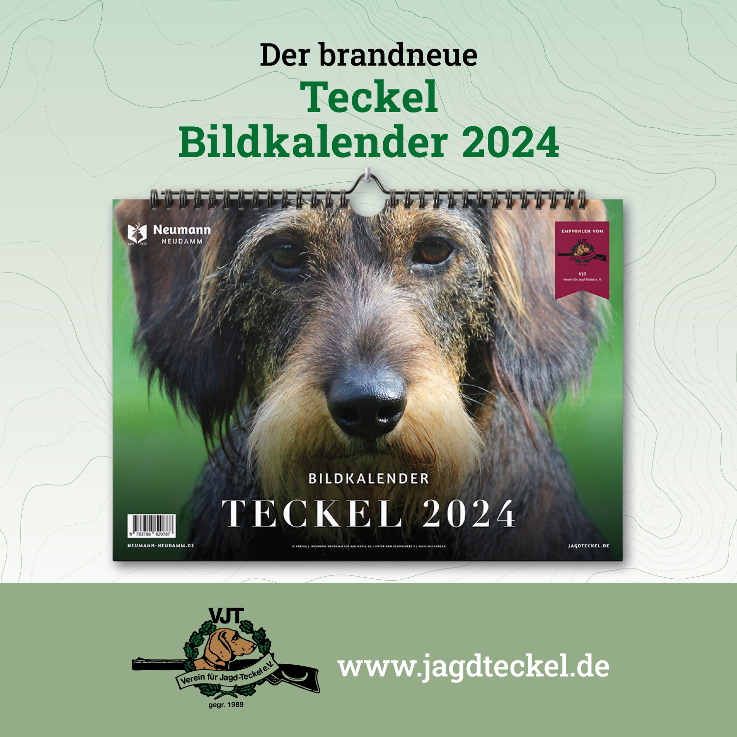 Neumann-Neudamm Teckelkalender 2024 | Verein für Jagdteckel e.V.